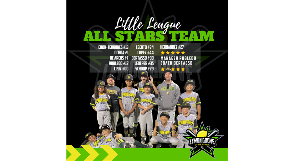 Lemon Grove Little League > Home